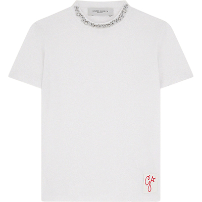 GoldenGoose女士棉质短袖T恤
