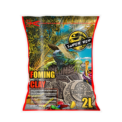 SuperRep爬虫造景黏土爬宠箱垫材陆龟半水龟守宫鬃狮蜥蜴造型保湿