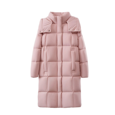 雅鹿25新款女加厚保暖羽绒服