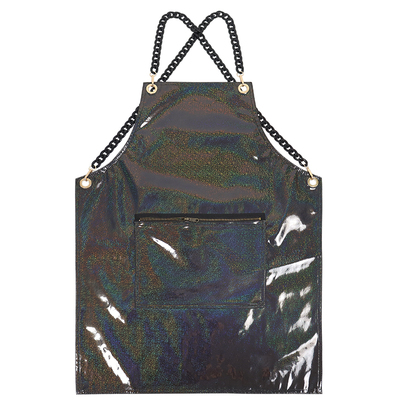 外贸跨境新款美式pu工作围裙定制