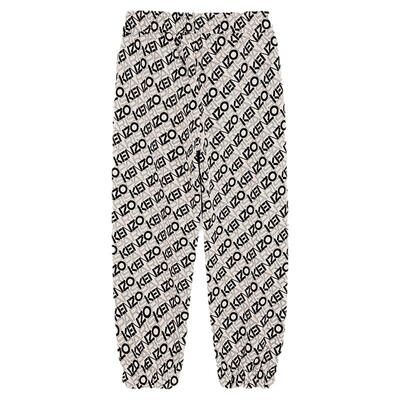 【2025春夏新品】KENZO KIDS童装儿童休闲印花长裤K61103
