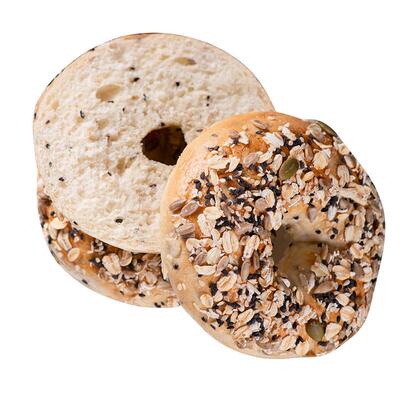 早悦全麦贝果面包圈懒人粗粮