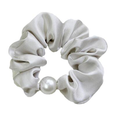 发圈真丝慵懒大肠发绳小号桑蚕丝