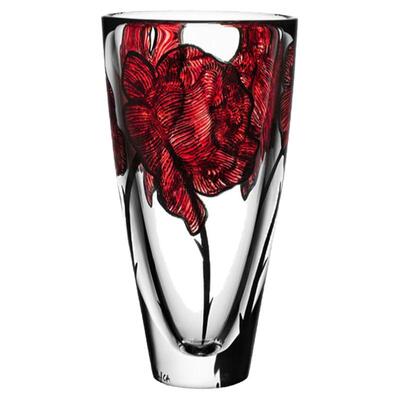 kostaboda进口水晶玻璃花瓶客厅