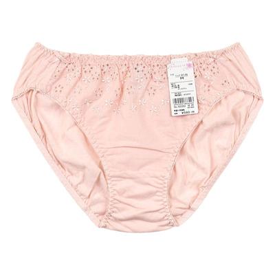 日本安秀丽大码粉色甜美底裤内裤
