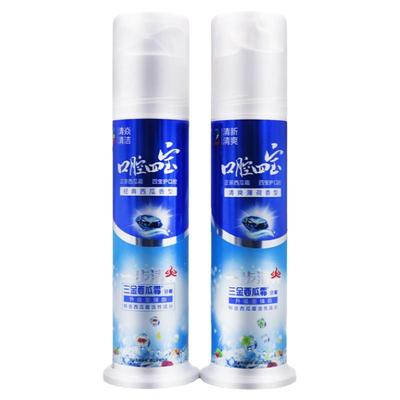 四宝一步清洁薄荷香型牙膏西瓜霜