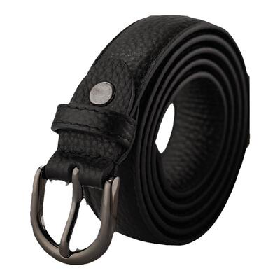 头层派女士百搭头层牛皮黑色皮带