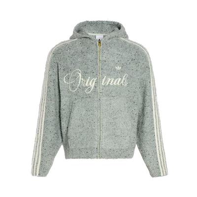 Adidas阿迪达斯三叶草男装女装2025冬季新款休闲连帽外套KT0717