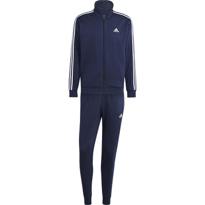 Adidas/阿迪达斯正品舒适春季款男士运动立领束脚套装IJ6064