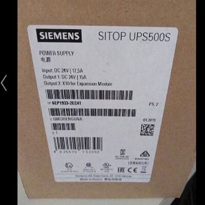 议价西门子SITOP UPS500S 15A不间断电源6EP1933-2EC41 6EP19332E