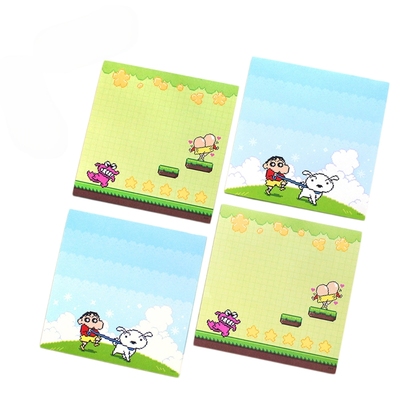 可爱卡通蜡笔小新像素便签本可撕