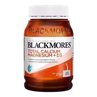 澳洲澳佳宝Blackmores钙片VD碳酸钙镁D3片中老年保健品200片进口