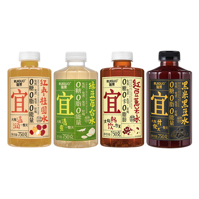 瑞果红豆薏米水750g0糖0脂0能量