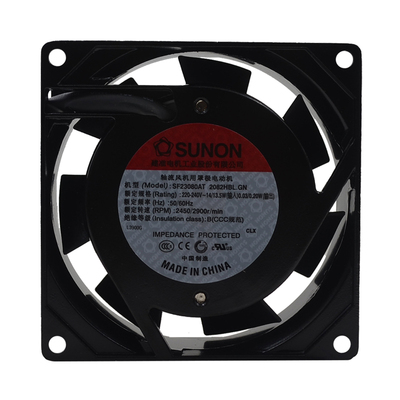 SUNON220V双滚珠8025散热风扇