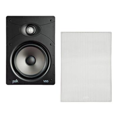 Polkaudio/普乐之声 V85入墙式音箱定制全景声音箱单只