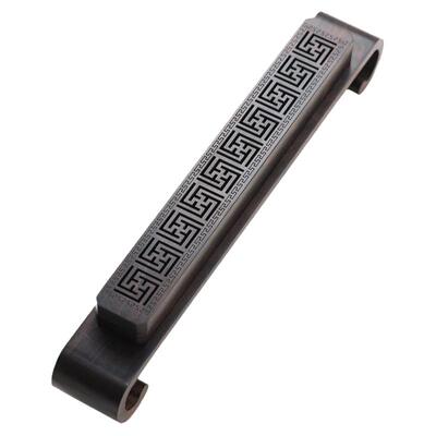 青沉黑檀卷云木质线香底座卧香炉