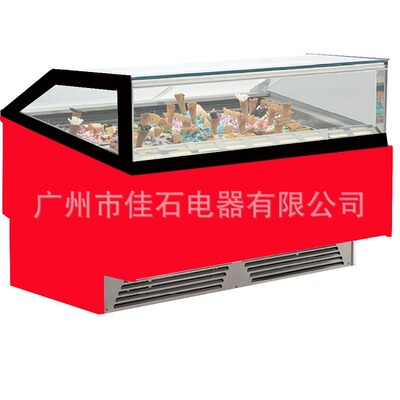 新款意式 16格雪糕柜 gelato displays 110V  冰淇淋展示柜