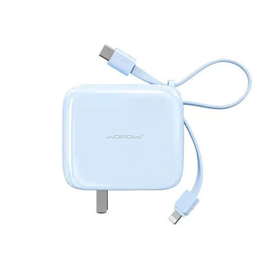 沃品三合一迷你充电宝AC插头快充