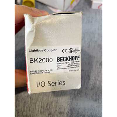 询价下单BECKHOFF倍福BK2000 Lightbus耦合器，德