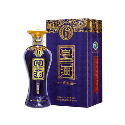 宣酒6年小窖酿造40度浓香型白酒