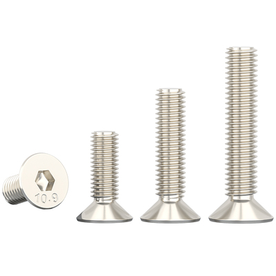 【全网热销】10.9镀镍沉头螺丝