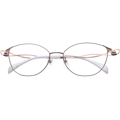 Charmant/夏蒙眼镜架女全框线钛
