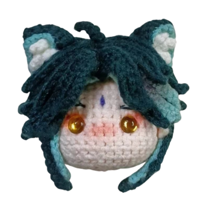 原神同人周边魈猫猫钩织材料包