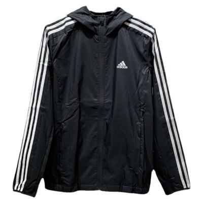 加绒保暖训练连帽夹克阿迪达斯