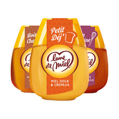 lunedemiel蜂蜜纯天然便携挤压瓶