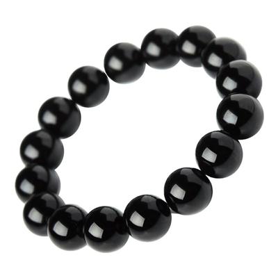 宏杰乌金黑曜石手串手链