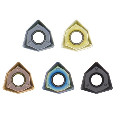 WNMU06铣刀片90度双面六角开粗