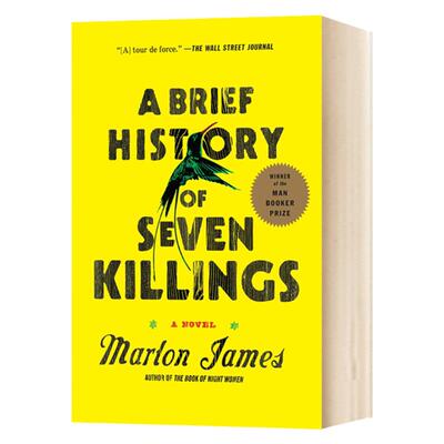 七次屠杀的简史 英文原版 A Brief History of Seven Killings 布克奖 马龙詹姆斯 Marlon James 全英文版正版原著进口英语书籍