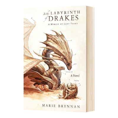 英文原版小说 Lady Trent Memoirs In the Labyrinth of Drakes 特伦特夫人回忆录4 在龙的迷宫里 英文版 进口英语原版书籍