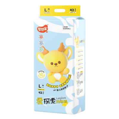 梦想家爱探索益生菌纸尿裤