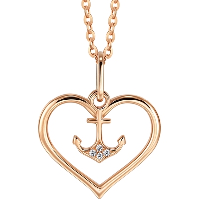 周生生爱情密语吊坠定价心形钻石