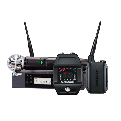 舒尔无线话筒心形指向