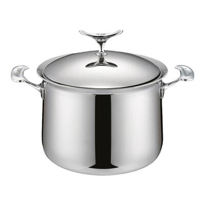 路卡酷（LUCUKU）鲸鱼王304不锈钢高汤锅燃气电磁炉通用加厚22cm