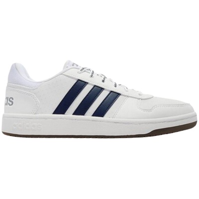 正品阿迪达斯HOOPS 2.0低帮耐磨男女复古运动休闲鞋板鞋GZ7969