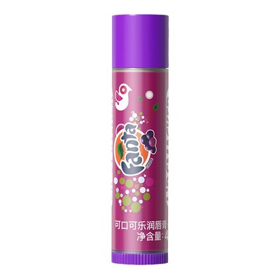lipsmacker可口可乐润唇膏多肉葡萄味有色保湿学生水果味护唇膏