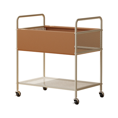 耶特可移动带轮简约小推车置物架