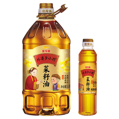 金龙鱼外婆乡小榨菜籽油