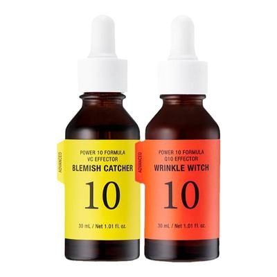 伊思早C晚A抗氧化修护淡纹精华液