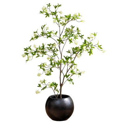 掬涵绣球花树仿真绿植造景假树室内轻奢仿真花艺摆设装饰仿生盆栽
