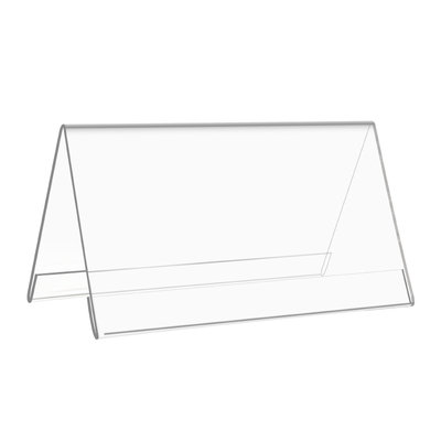 亚克力V型高透座位台牌会议牌