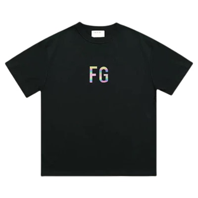ESSENTIALS ZONE夏季新款复线潮牌宽松纯棉FG镭射短袖男女情侣装