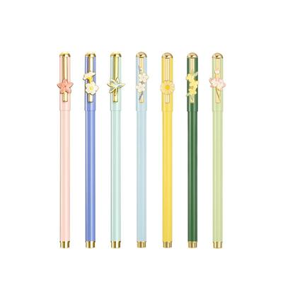 三尺鲤故宫文具十二花神中性笔