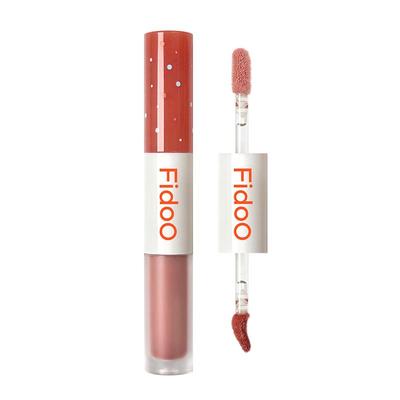 浮汀水光哑光双头唇釉不易沾杯