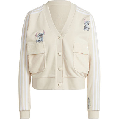 阿迪达斯女子针织开衫运动外套