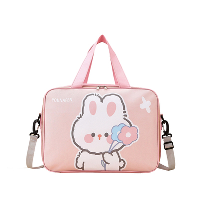 卡通可扩容耐磨登机旅行包