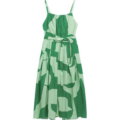 【播奥莱】碎花吊带连衣裙女商场同款夏沙滩度假长裙BDR2LD1315